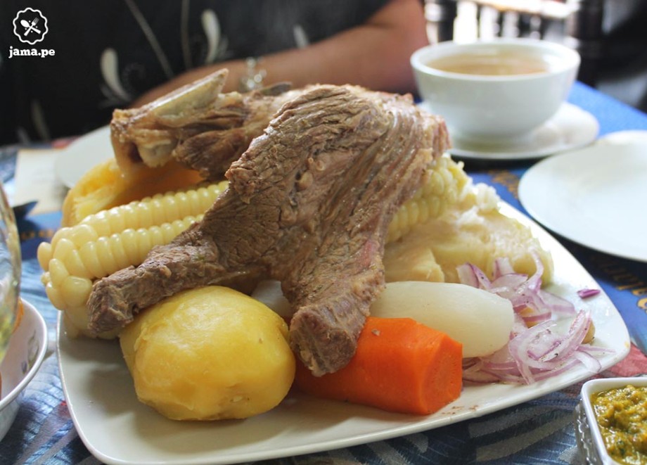 Un rico Sancochado en "El Palacio del Sancochado"
